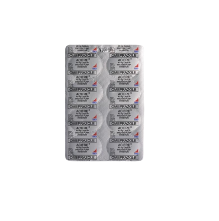 ACIFRE Omeprazole 40mg Capsule 1's price in the Philippines | MedsGo ...